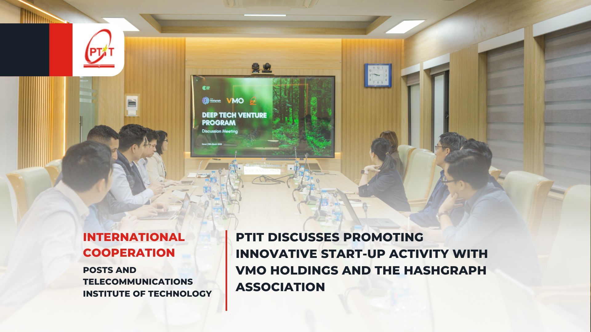 POSTS AND TELECOMMUNICATIONS INSTITUTE OF TECHNOLOGY DISCUSSES ...