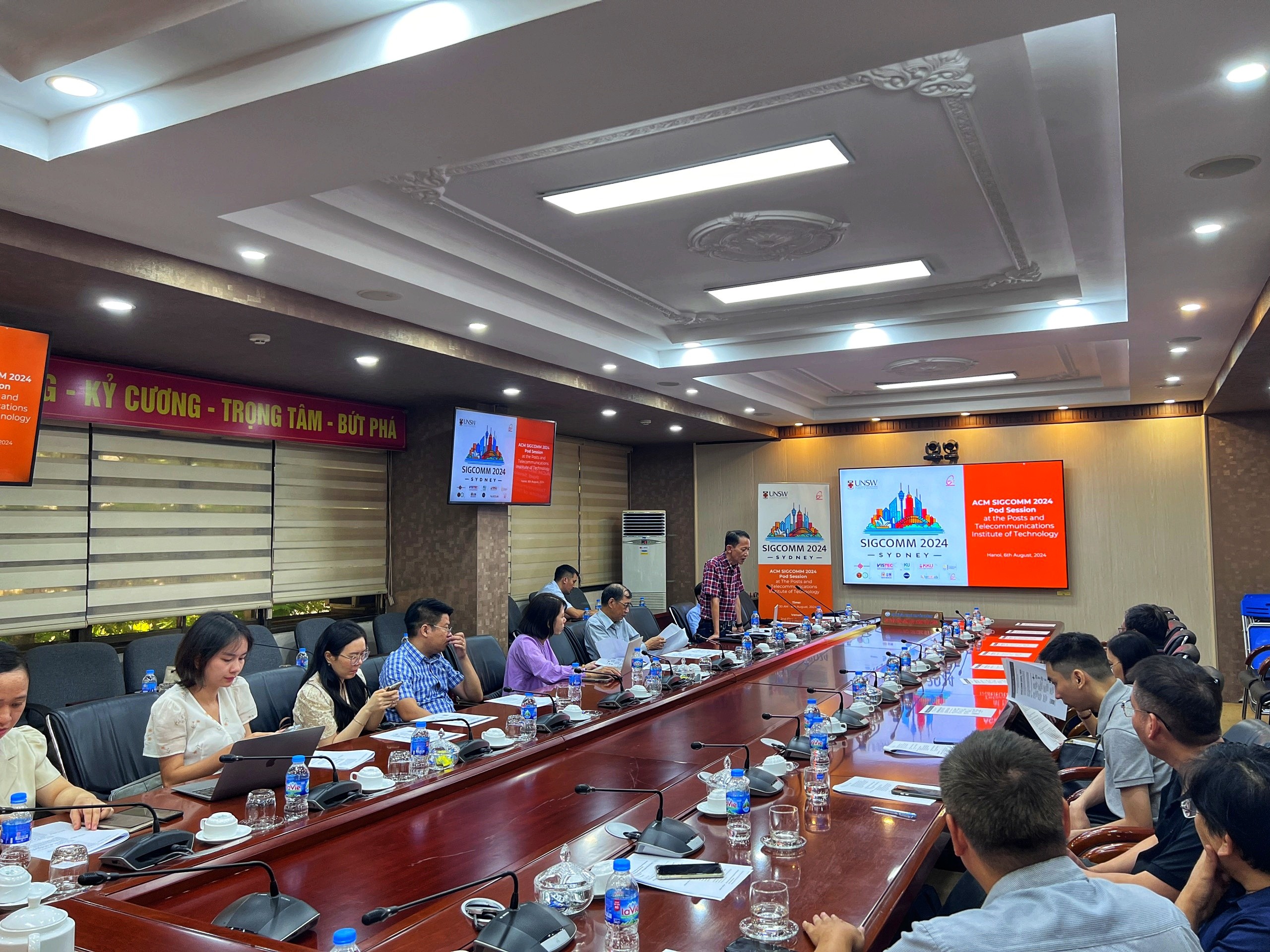 PTIT’s Coordination Pods for SIGCOMM 2024 – Posts and Telecommunications Institute of Technology