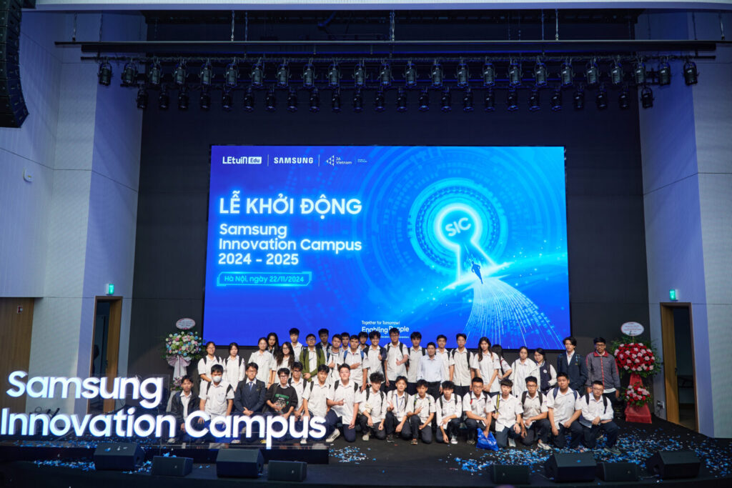 Samsung Vietnam officially launched the Samsung Innovation Campus 2024 ...